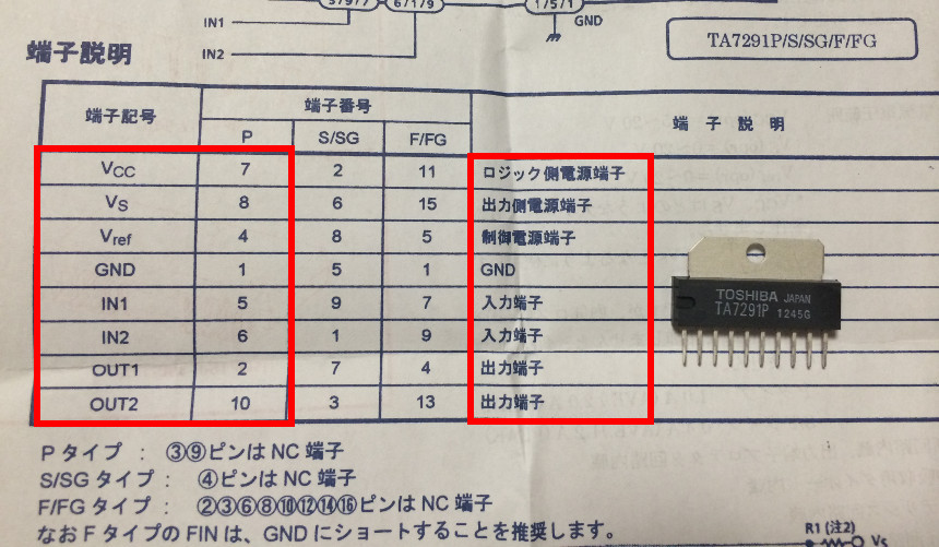 モータドライバの使い方について | うしこlog